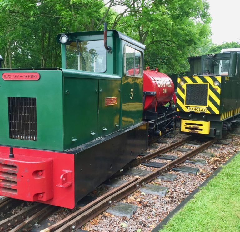 Diesel loco driving – Bredgar & Wormshill Light Railway