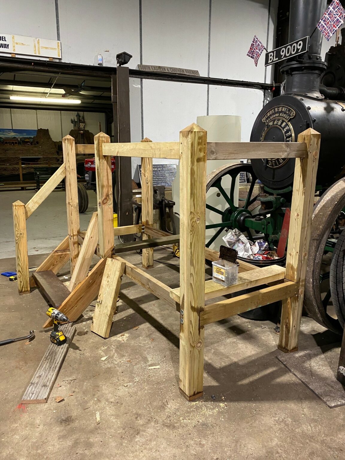 Rebuilding the Stoney Shaw signal box steps – Bredgar & Wormshill Light ...