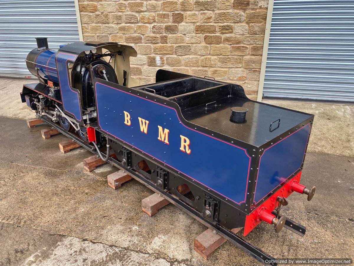 15″ 0-6-0 Steam locomotive “Jack” for sale – Bredgar & Wormshill Light ...